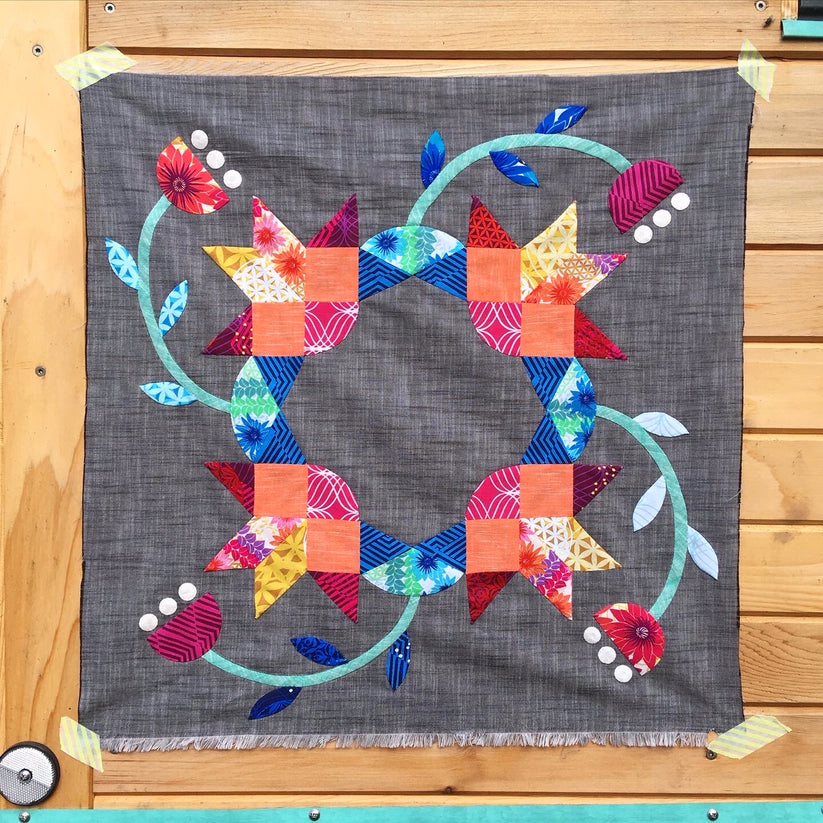 Avery Garland Quilt PDF Pattern – Stitch Gathering