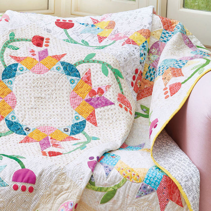 Avery Garland Quilt PDF Pattern – Stitch Gathering